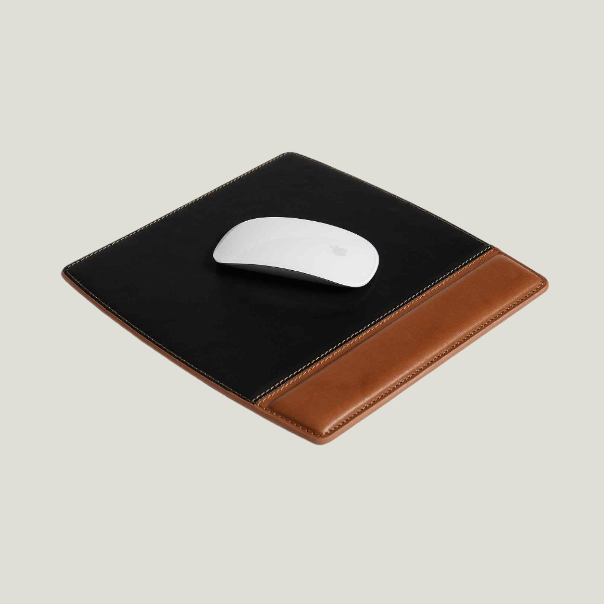 Bumpy Leather Mouse Pad | Maui Charcoal Black – Atelier Pegai